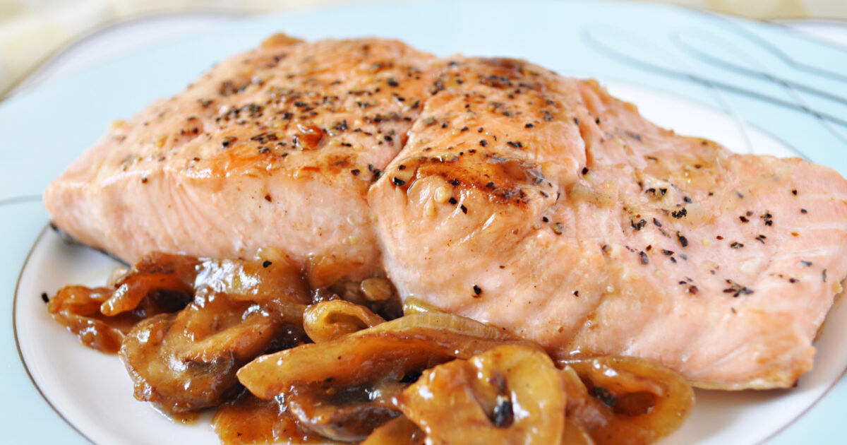 Salmon Marsala | Speaking of Women’s Health